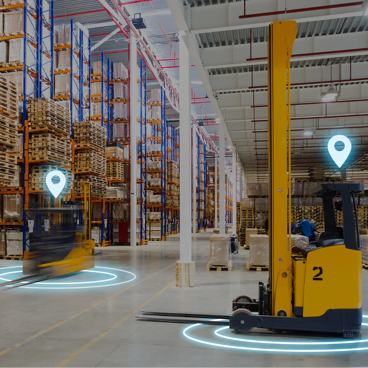 Warehouse Forklift Location Tracking System | Inpixon