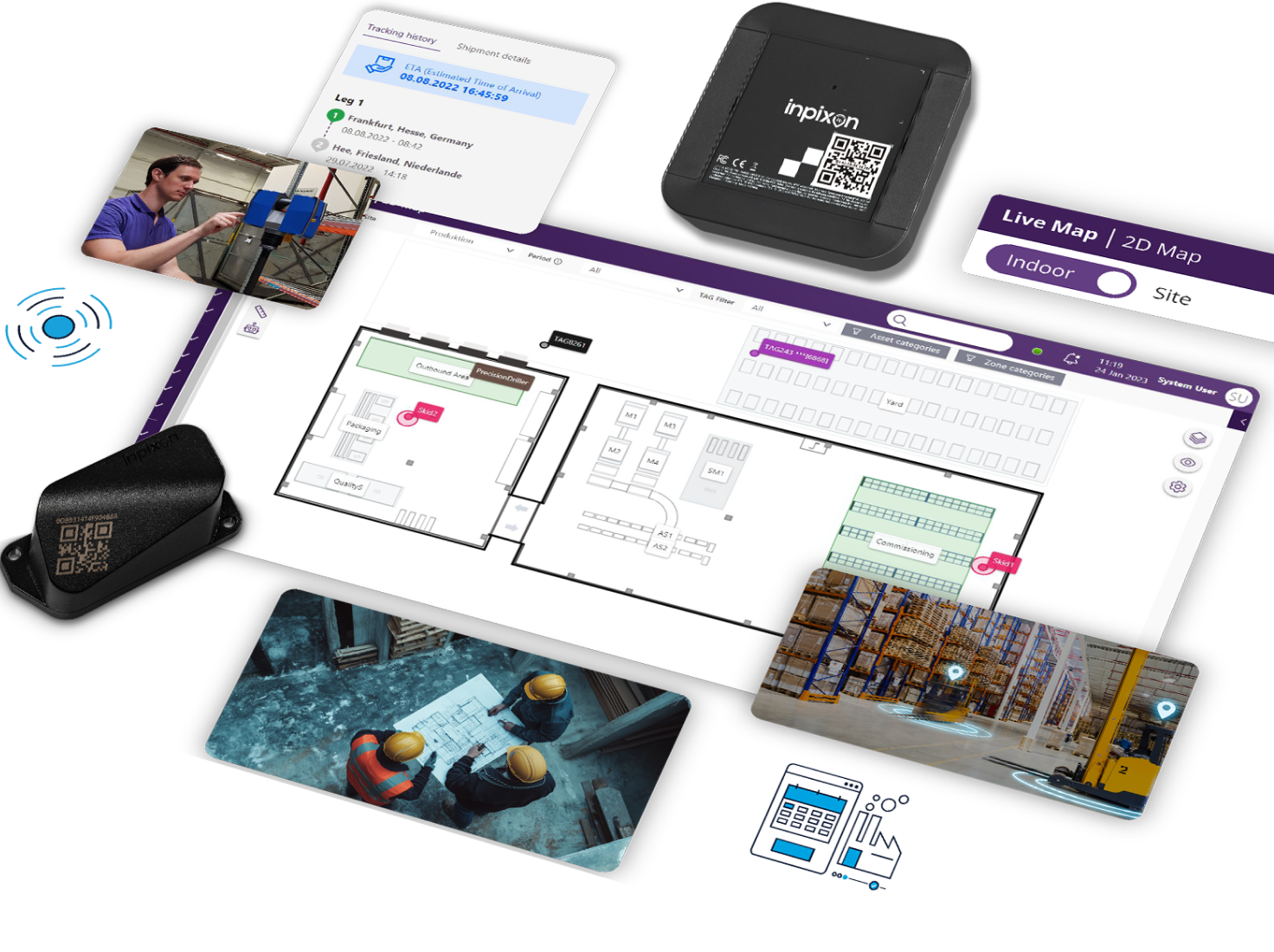 Inpixon: Echtzeit-Ortungssysteme für das industrielle IoT