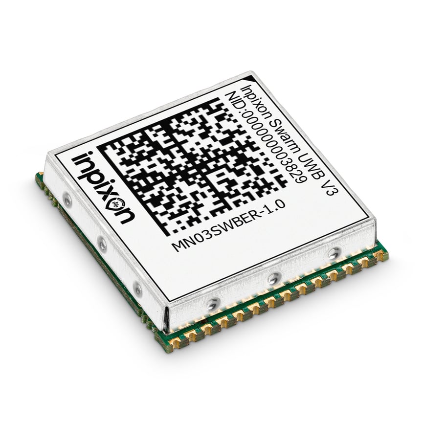 Swarm UWB: Ultra-Wideband Radio & Sensor Module | Inpixon