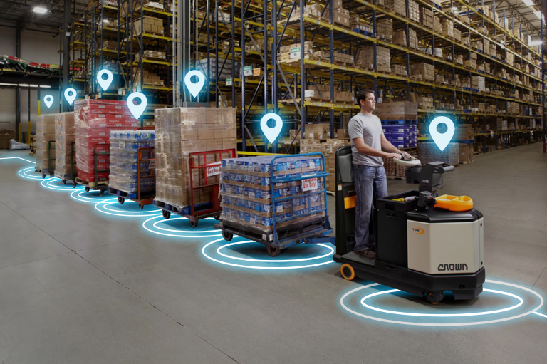 Intralogistics Solution: Automation & Efficiency with RTLS | Inpixon
